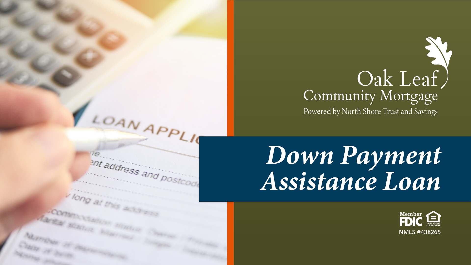 Down Payment Assistance | Oak Leaf Community Mortgage